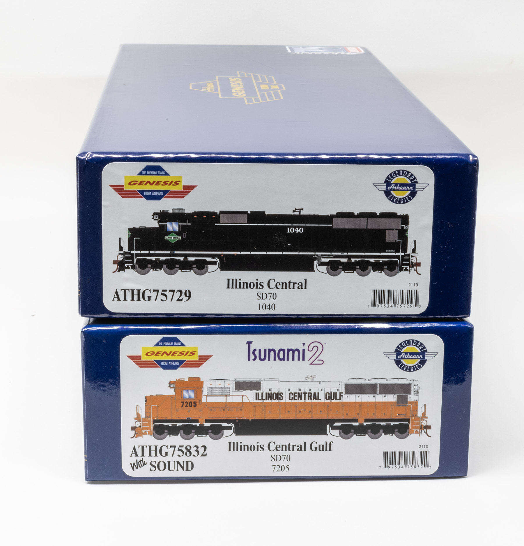 What’s in the Box: HO Athearn Genesis SD70 – Model Train Resource