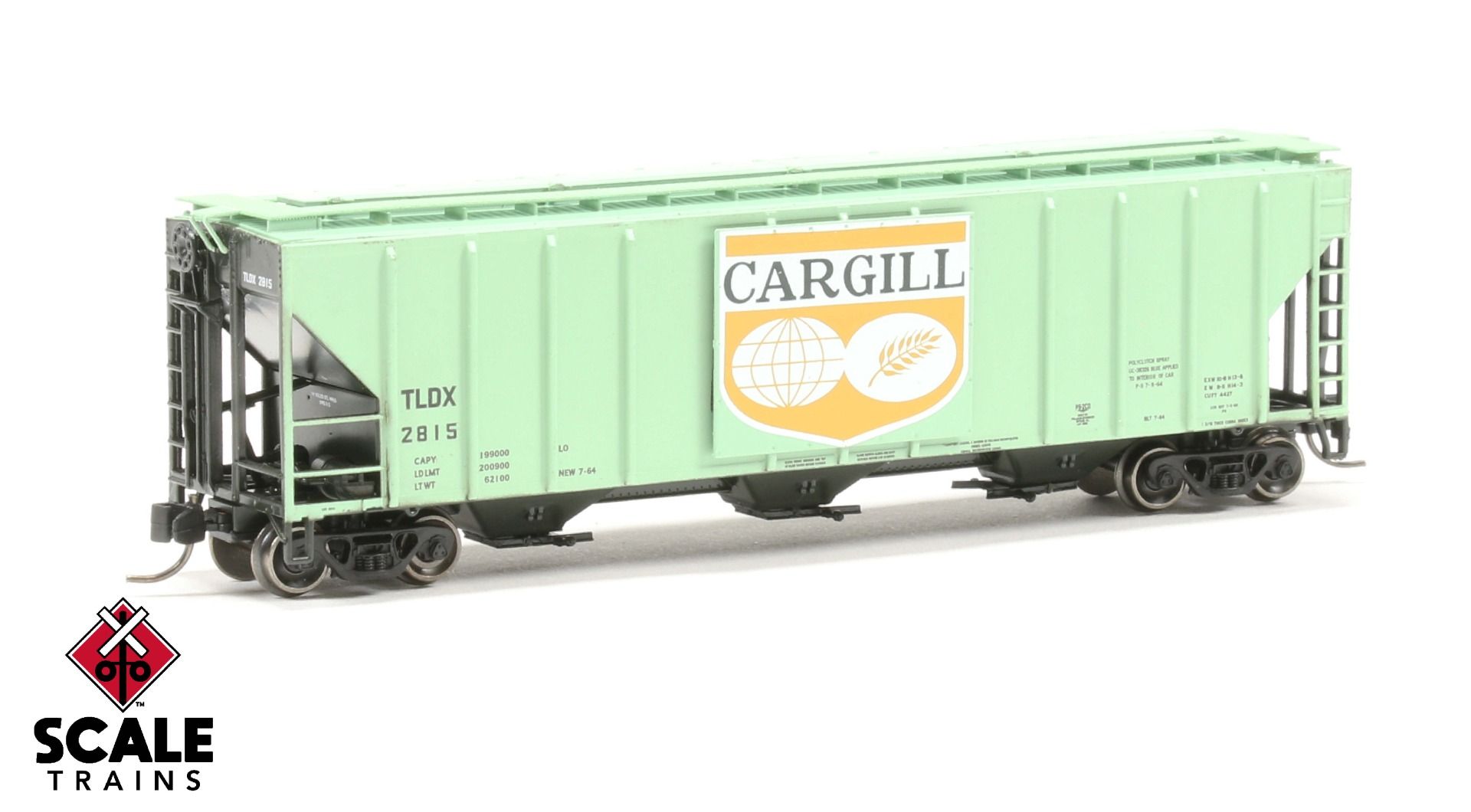 Product Announcement: N ExactRail 4427 Covered Hopper – Model Train ...