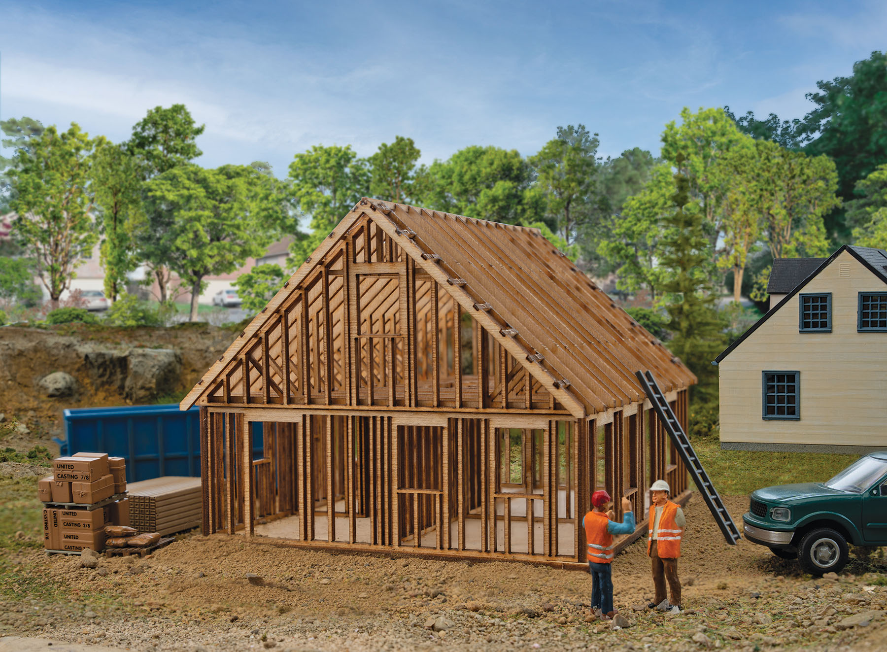 Product Announcement: HO House Under Construction Kit from Walthers ...