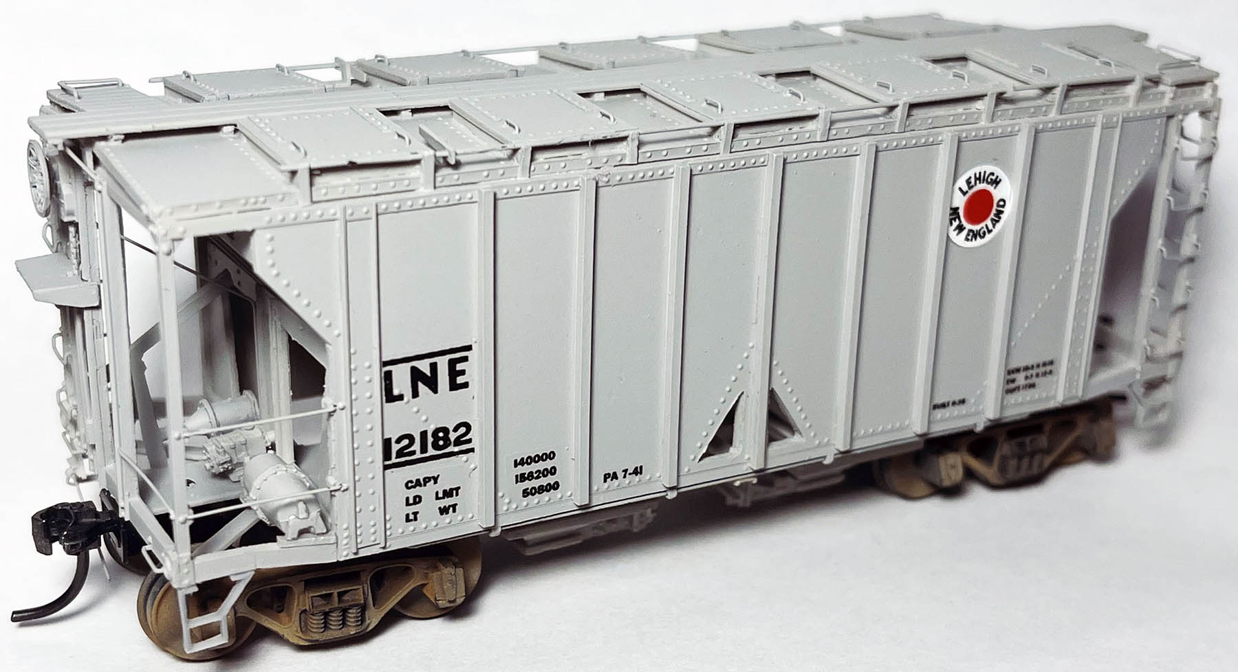 New Release: HO Funaro & Camerlengo ACF 1790 Covered Hopper kit – Model ...